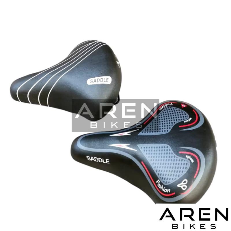 Jual SADEL SEPEDA MINI AX MOTIF SADDLE SEDEL EMPUK PIR PEER JOK LEBAR ...