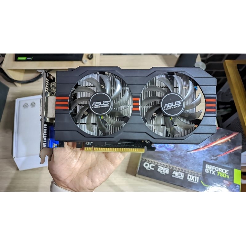 Jual ASUS GeForce GTX 750 Ti OC 2GB GDDR5 Segel Resmi Adem LikeNew Istimewa OkeJoss!! | Shopee ...