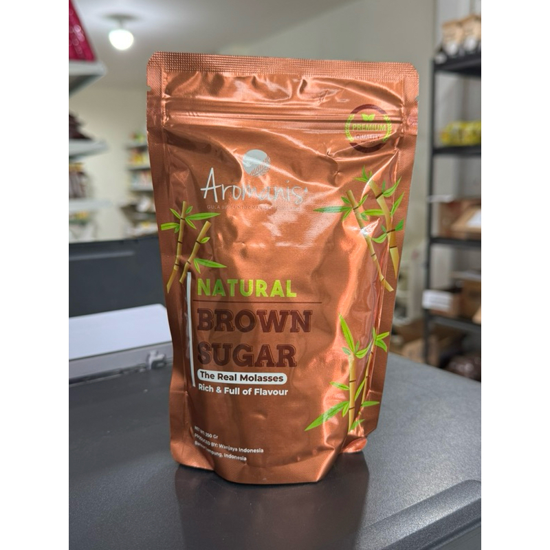 Jual Aromanis natural brown sugar 250gr | Shopee Indonesia
