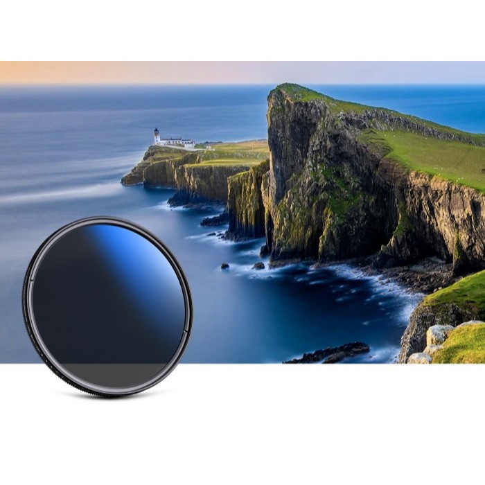 Jual K&F Concept KNF KF Filter True color ND2-400, Blue coat, C series - Filter Kamera - Camera ...