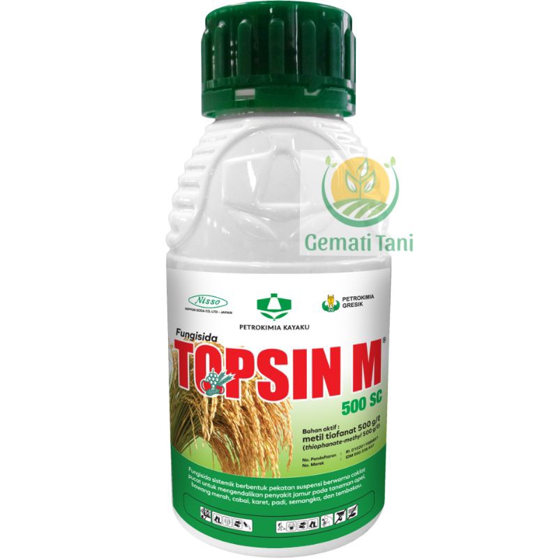 Jual Topcin M 500SC 200ml, Fungisida Mencegah Potong Leher dan Bercak ...