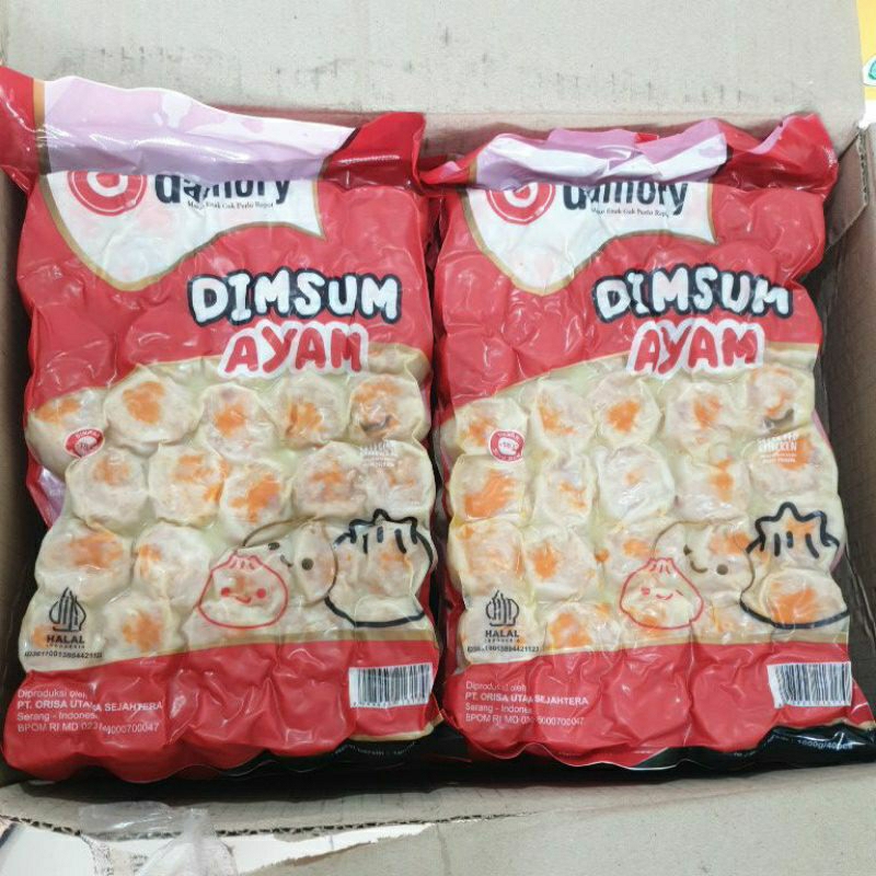 Jual Damory Dimsum Ayam 1 KG isi 40pcs | Shopee Indonesia