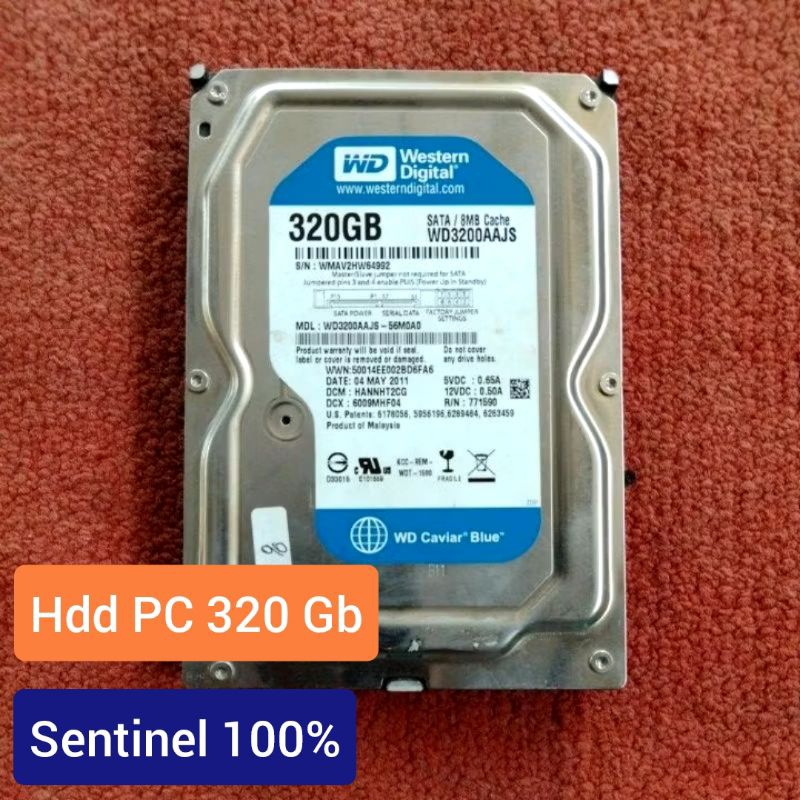 Jual HDD PC 320 GB 100% Harddisk Komputer 320 GB All merk | Shopee ...