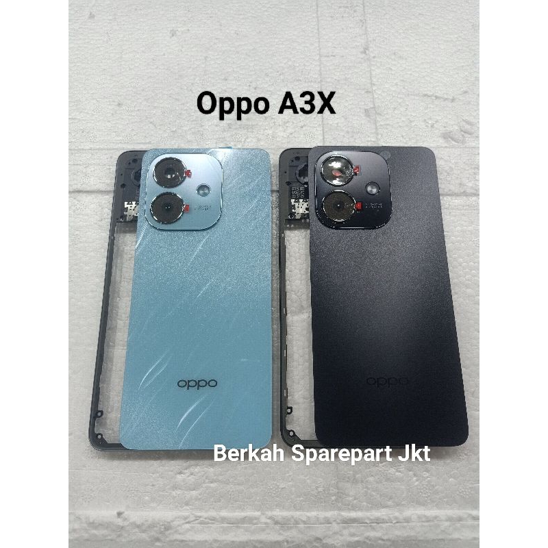 Jual CASING FULLSET BEZEL + BACKDOOR OPPO A3X ORIGINAL | Shopee Indonesia