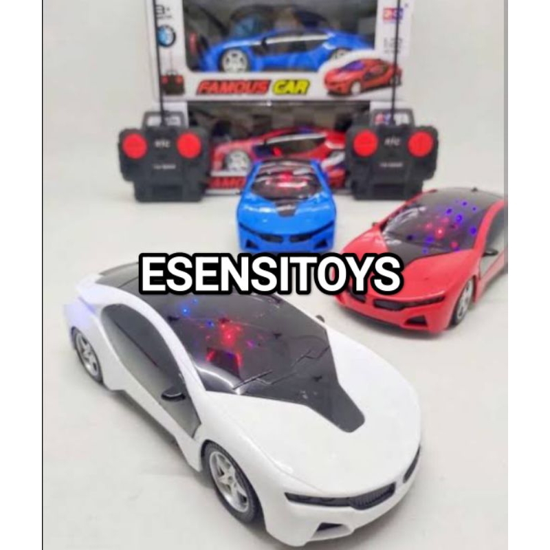 Jual MAINAN ANAK MOBIL REMOTE CONTROL BERLAMPU 3D FAMOUS SEDAN | RC CAR ...