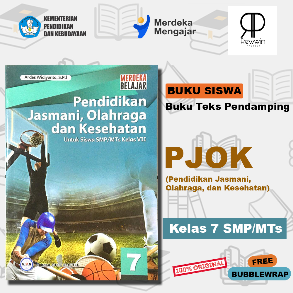 Jual Buku Siswa PJOK Kelas 7 SMP/MTs Kurikulum Merdeka / Penerbit GOS | Shopee Indonesia