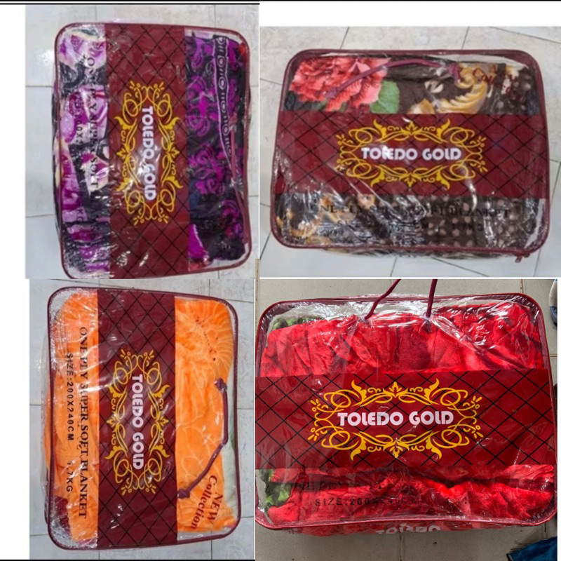 Jual Selimut TOLEDO jumbo ukuran 200x230 asli | Shopee Indonesia
