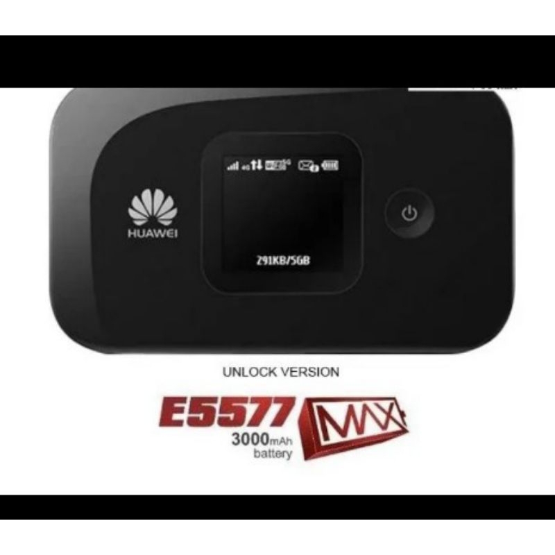 Jual MODEM WIFI MIFI HUAWEI E5577 MAX BATERAI 3000 MAH | Shopee Indonesia
