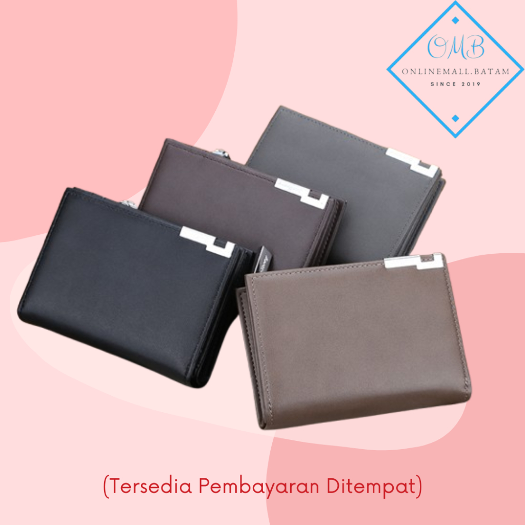 Jual Baellerry Dompet pendek Kulit Pria bahan kulit PU Premium slot ...