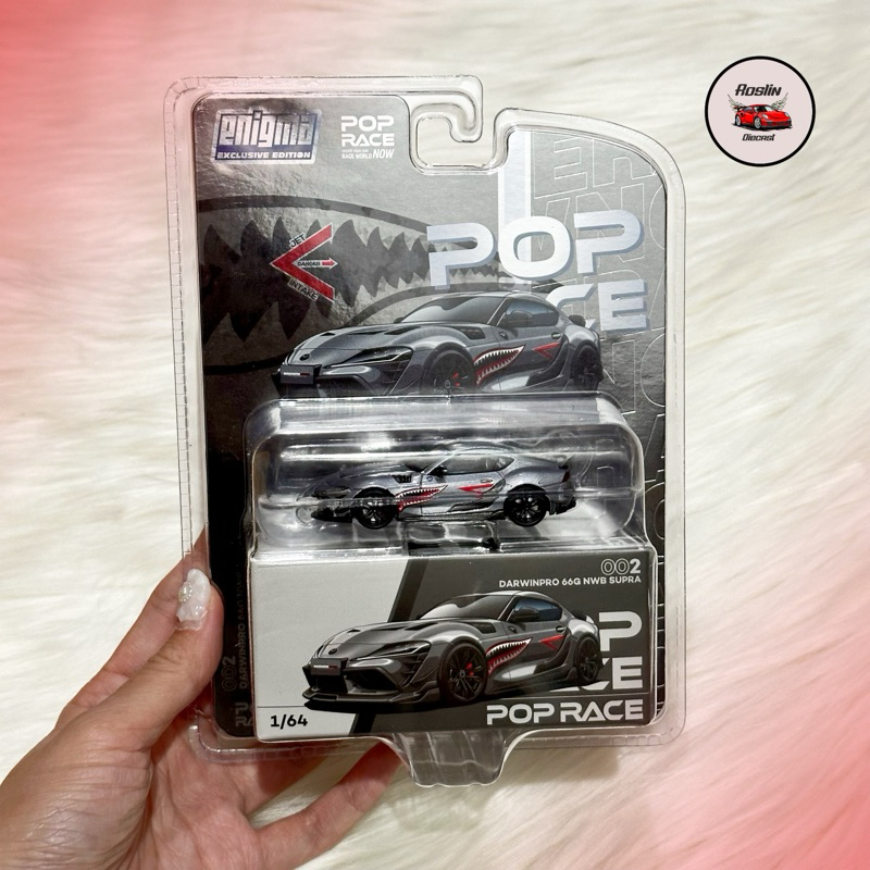 Jual Diecast 1:64 Pop Race x Enigma Darwin Pro 66G NWB Supra A90 Grey ...