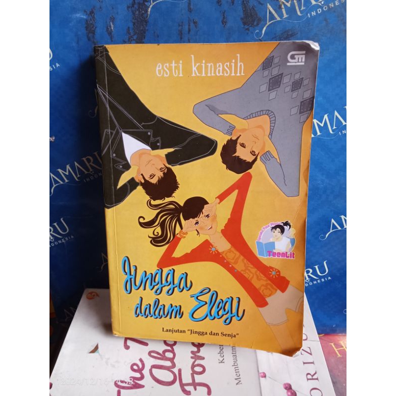Jual ORIGINAL JINGGA DALAM ELEGI LANJUTAN JINGGA DAN SENJA ESTI KINASIH ...