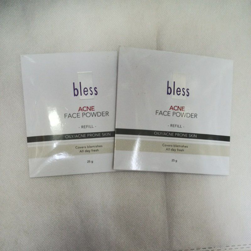 Jual Bless acne Face powder Refill | Shopee Indonesia