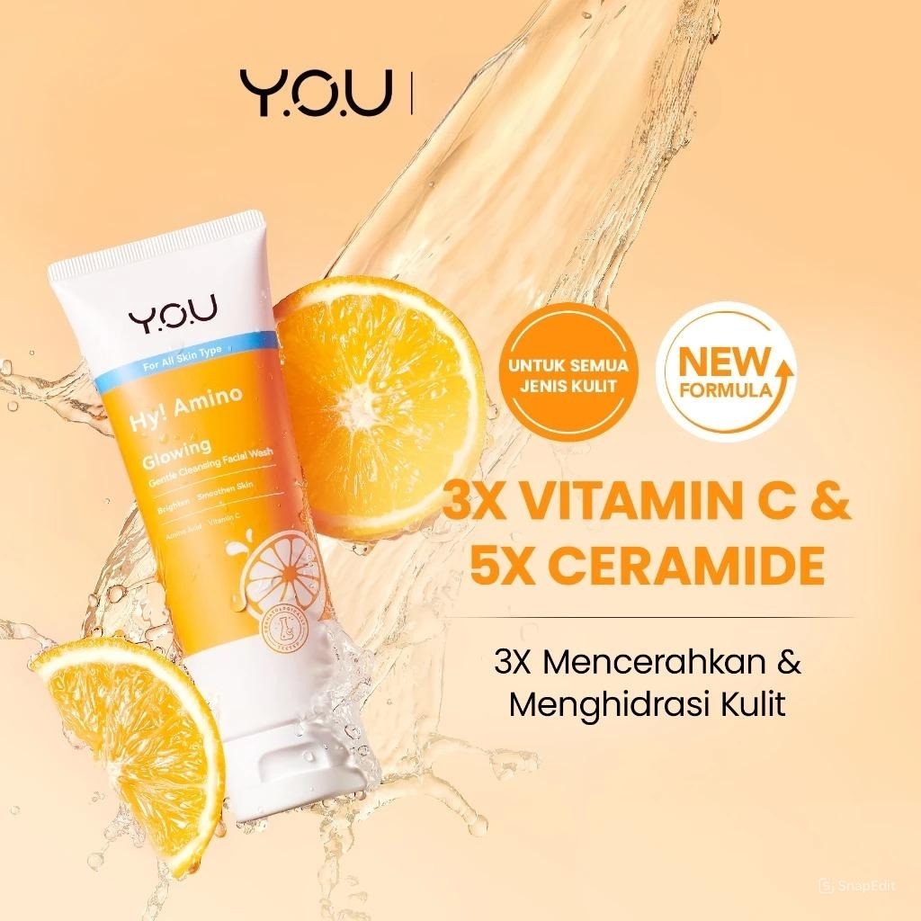 Jual Sudut Cantik - You Hi Amino Glowin Brightening Facial Wash ...