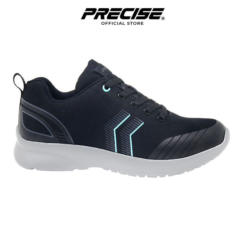 Jual Precise Kaito LC M Sepatu Sneakers Pria Hitam - Black/White ...