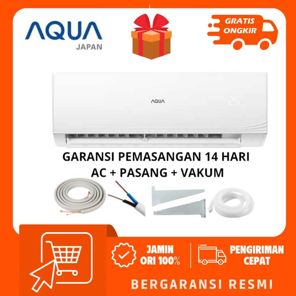 Jual AQUA AC AQA-KCR9FQAL/FQDL 1 PK Standard Low Watt | Shopee Indonesia