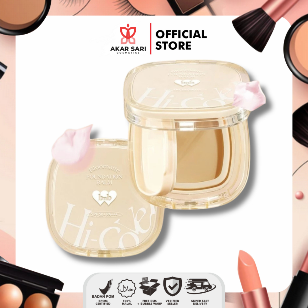 Jual BNB BARENBLISS BLOOMATTE HI-COVER FOUNDATION BALM FULL COVERAGE ...