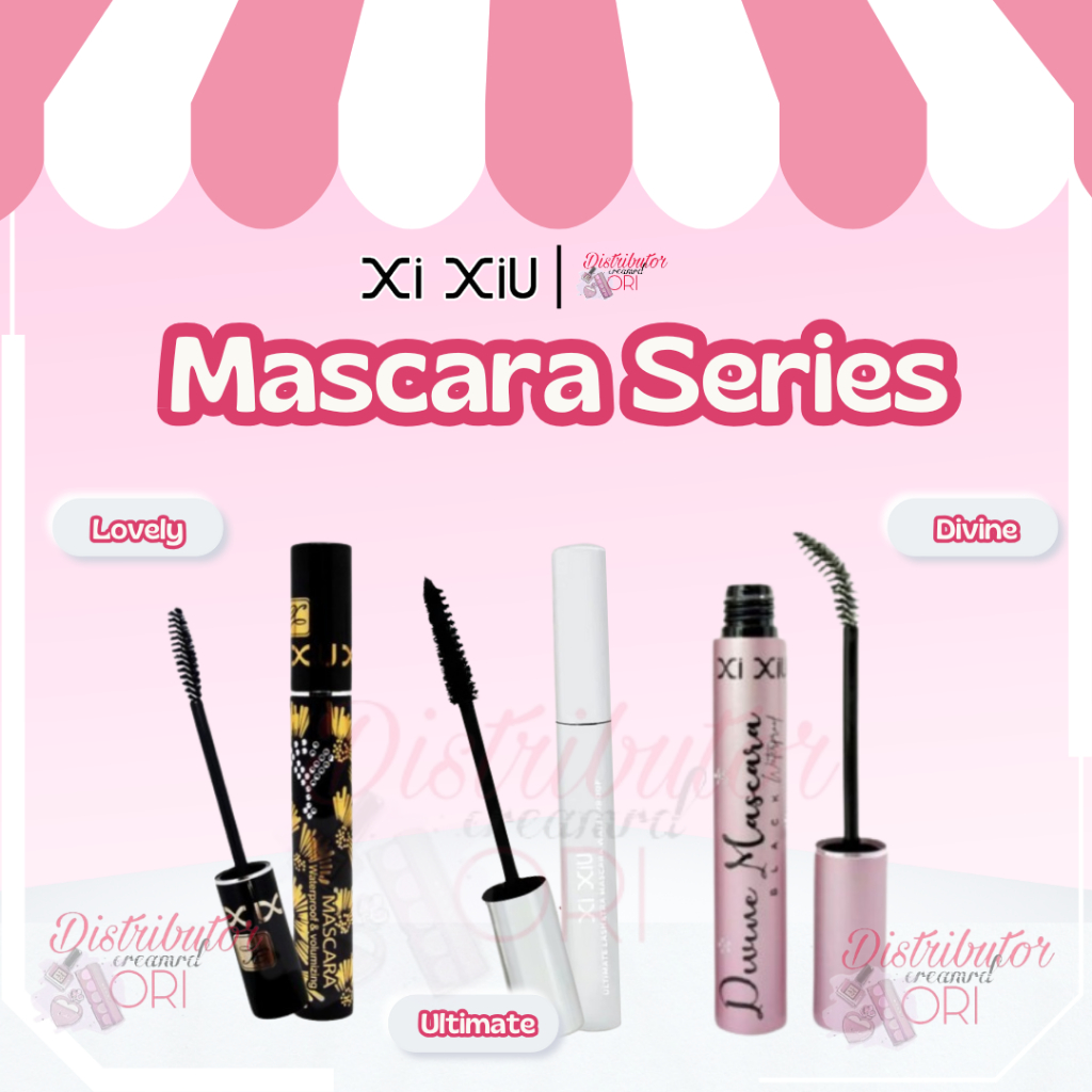 Jual Xi Xiu Lovely | Black | Divine Mascara Waterproof Volumizing BPOM ...