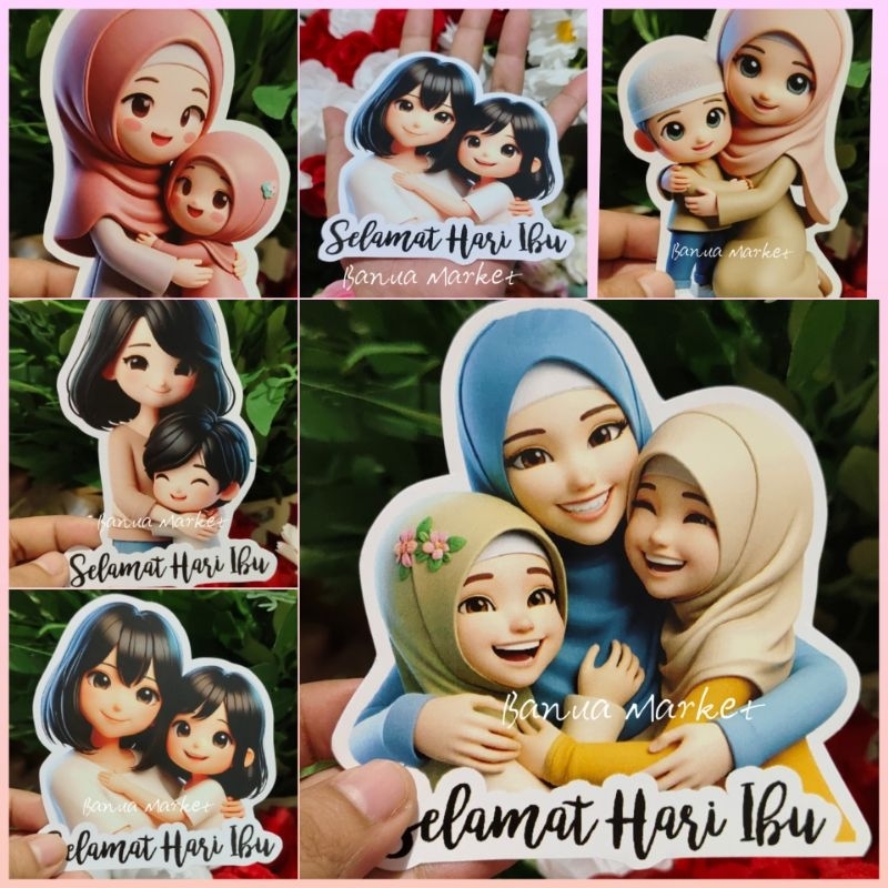 Jual TOPPER HARI IBU UNTUK HIASAN BUKET & KUE | Shopee Indonesia