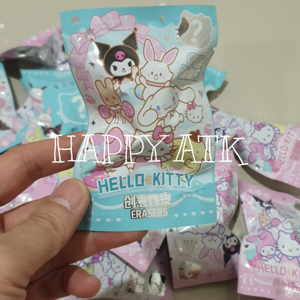 Jual HAPUSAN / PENGHAPUS BLIND BOX KARET ERASER PENSIL MISTERI BOX ...