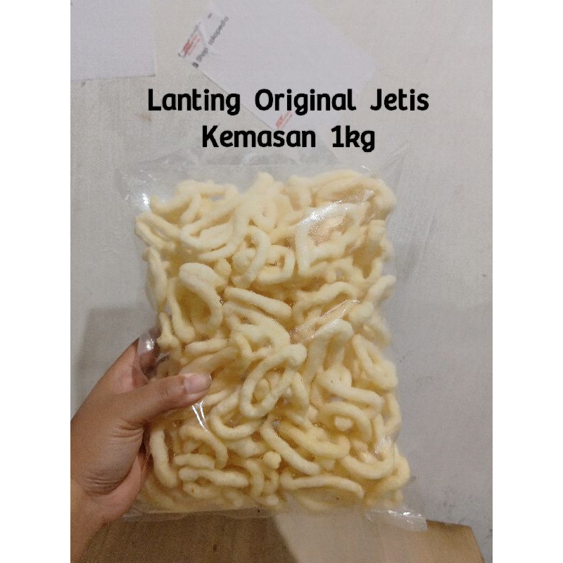 Jual Lanting Original Jetis Kemasan 1kg Lanting Singkong Lanting Khas ...