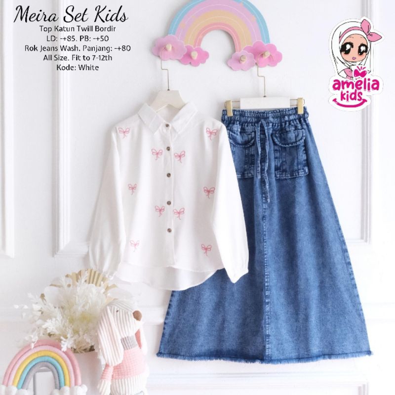 Jual [ 100% ORIGINAL AMELIA KIDS ] MEIRA SET KIDS // ZAKIYA SET ...