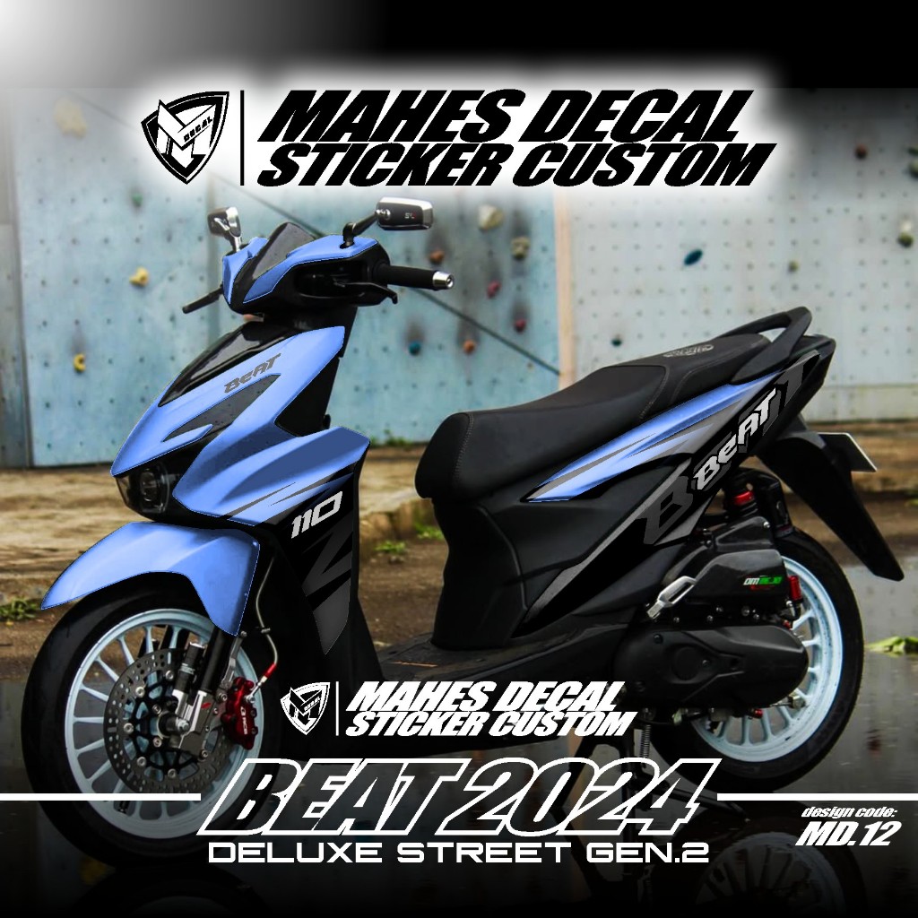 Jual (COD) Terbaru Decal Stiker New Beat Deluxe Beat Street Gen 2 Full ...