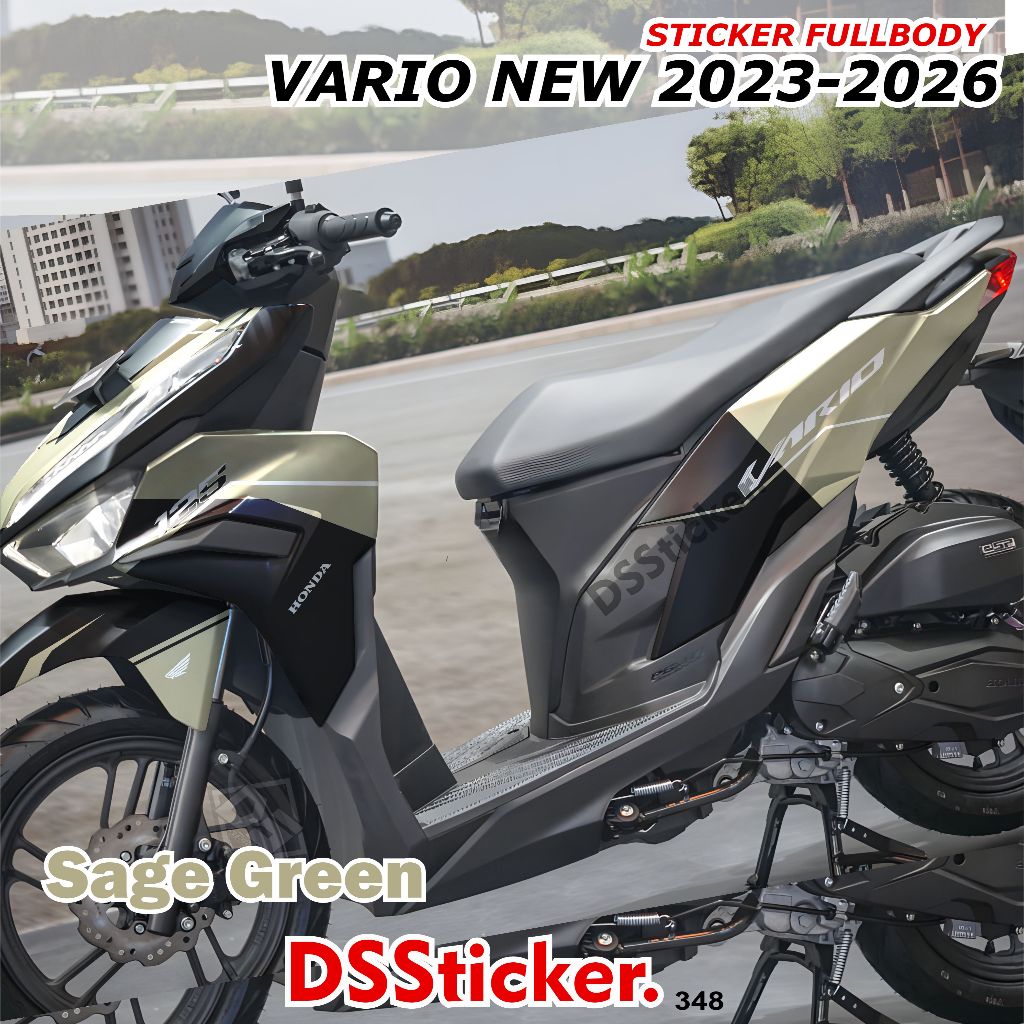Jual 348 Decal Sticker FullBody Vario 125 & 150 New 2023-2026 | Warna ...