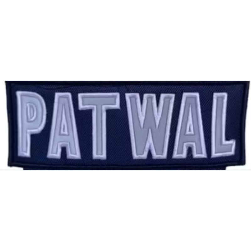 Jual Bordir PATWAL Untuk Ban lengan | Shopee Indonesia