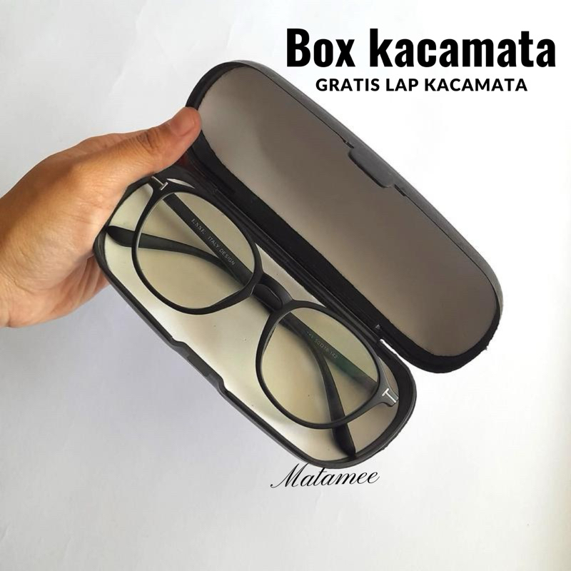 Jual Box Kacamata Plastik Tebal Tempat Kacamata Kotak Kacamata | Shopee ...