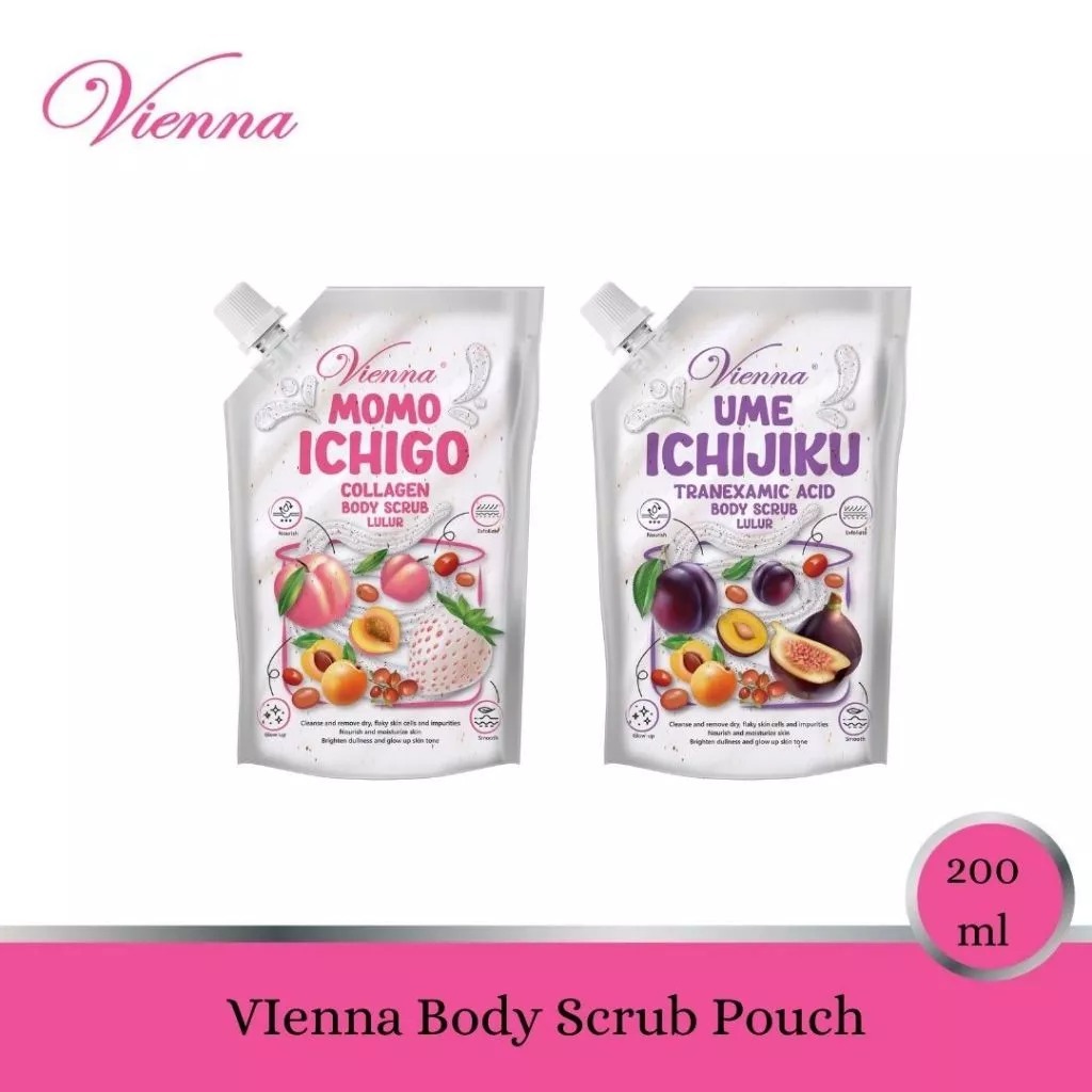 Jual Vienna Body Scrub 250ml - Pouch | Shopee Indonesia