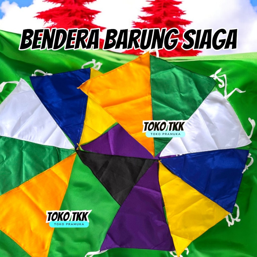 Jual Bendera barung siaga lengkap | Shopee Indonesia