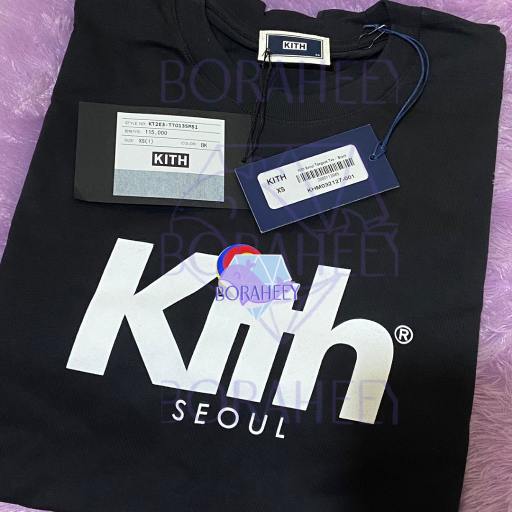 Jual [READY] OFFICIAL TSHIRT KITH SEOUL TAEGUK TEE BLACK | Shopee Indonesia