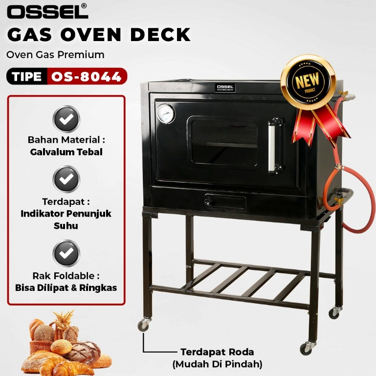 Jual OSSEL Oven Gas Model Bima Rak Bisa Dilipat + Roda Bahan Galvalum ...
