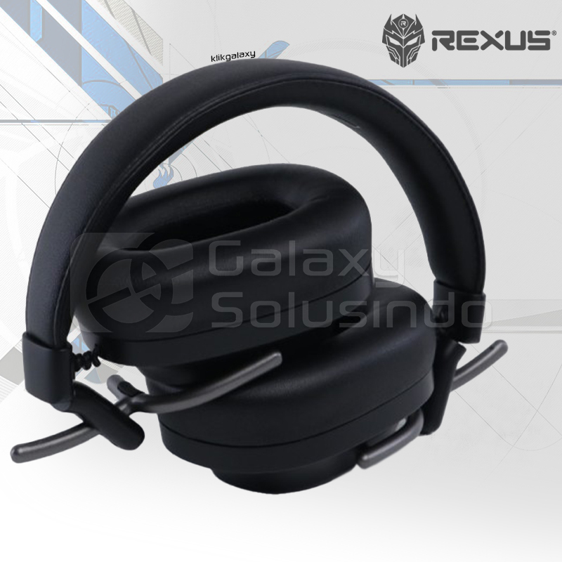 Jual REXUS DAXA SVARA QW1 Wireless Gaming Headset - Black | Shopee ...