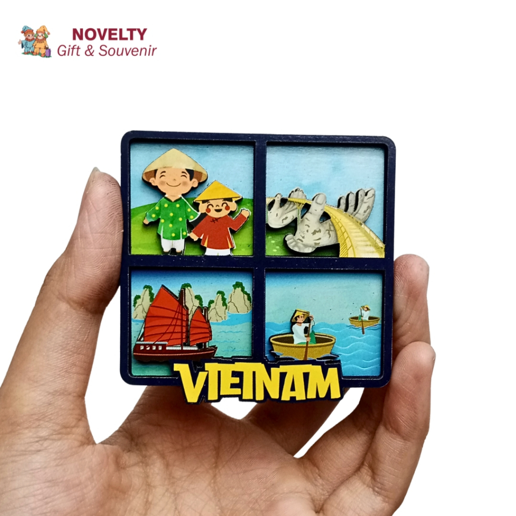 Jual Souvenir Magnet Kulkas Vietnam oleh oleh Negara Vietnam Asean ...