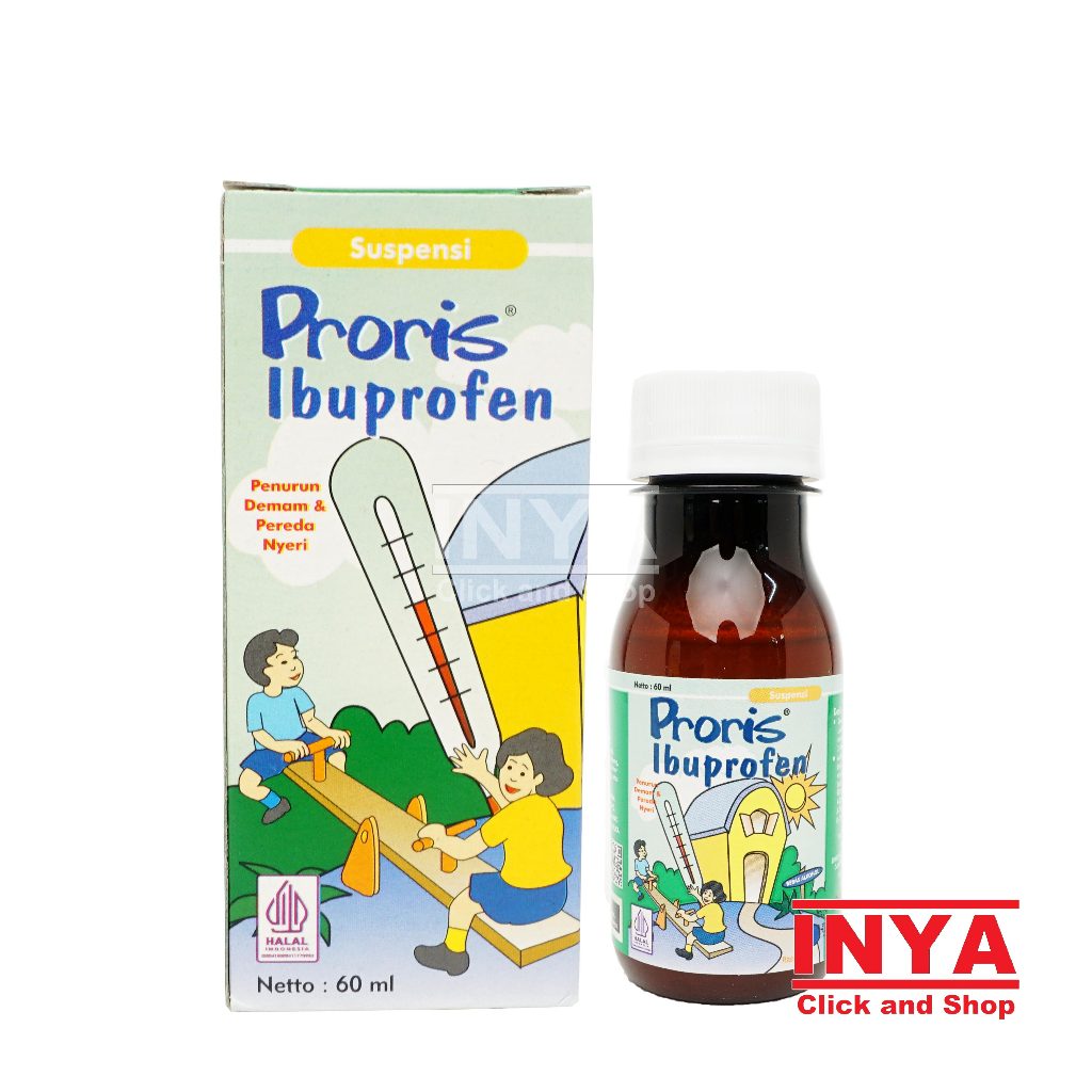 Jual Proris Ibu Profen Penurun Demam 60ml - Obat Flu Anak | Shopee ...