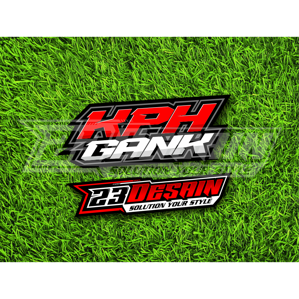 Jual stiker kph gank sticker kph stiker supraholic kph | Shopee Indonesia