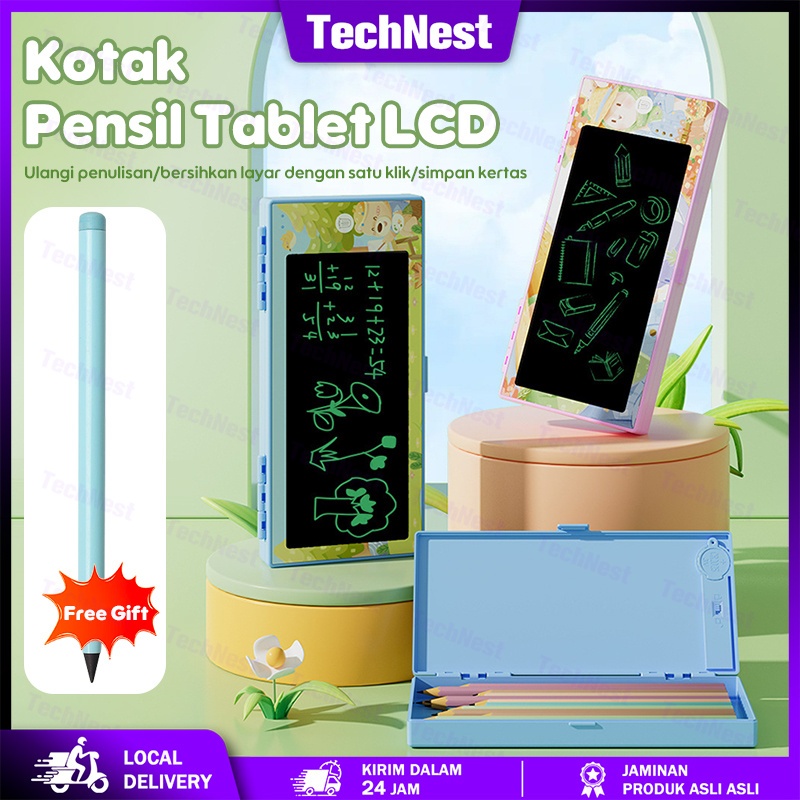 Jual Drawing Box Kotak Pensil Dan Papan Coret Kreatif Anak Dengan ...
