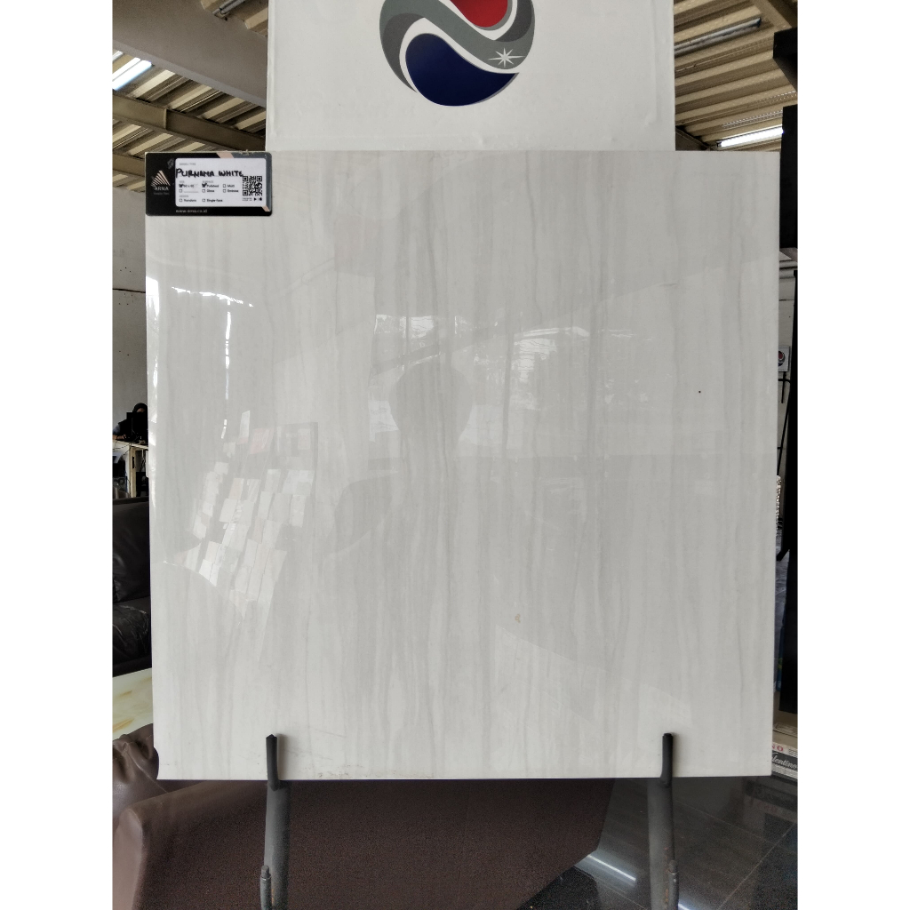 Jual GRANIT LANTAI PUTIH CORAK SALUR GLAZE POLISHED UKURAN 60X60 | ARNA ...