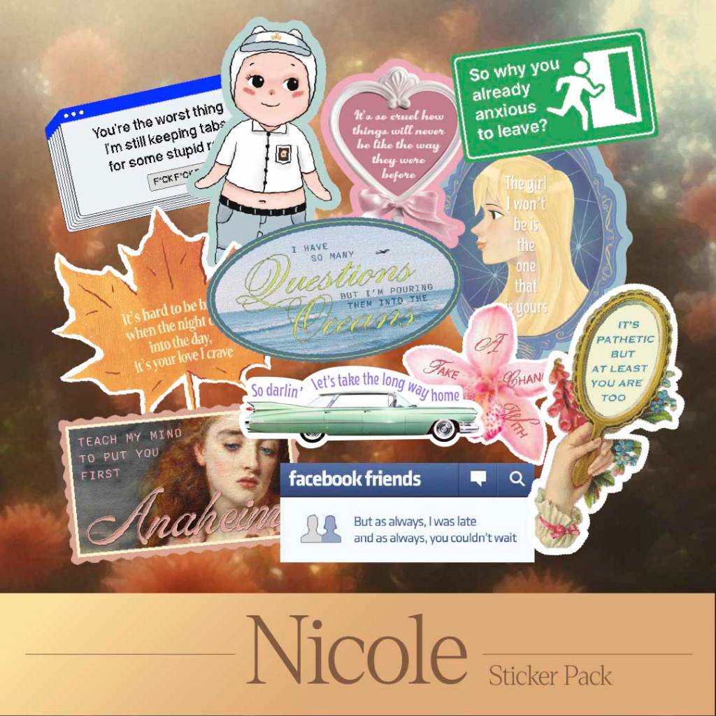 Jual Sticker NIKI Album Nicole | Shopee Indonesia