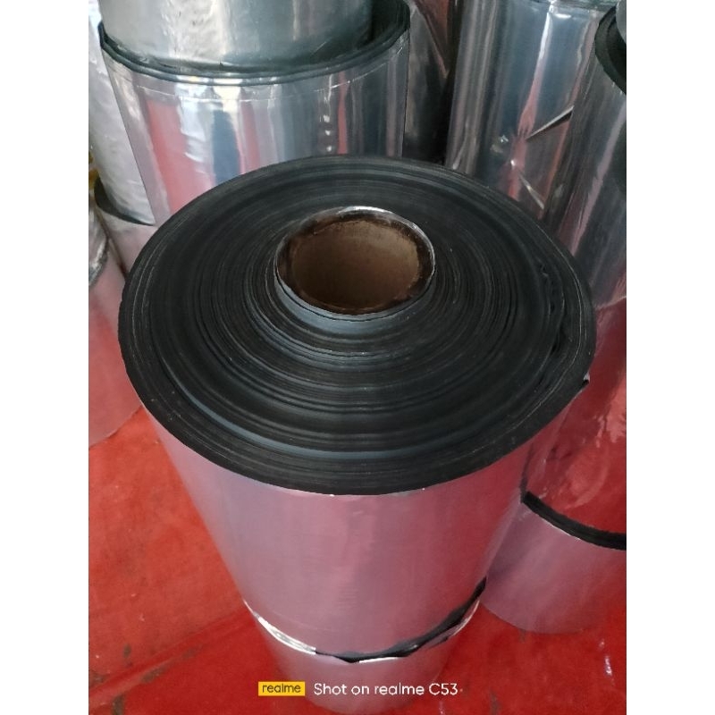Jual PLASTIK METALiZE 1 ROLL 32CM X 1000 METER TEBAL 25-40 MICRON ...