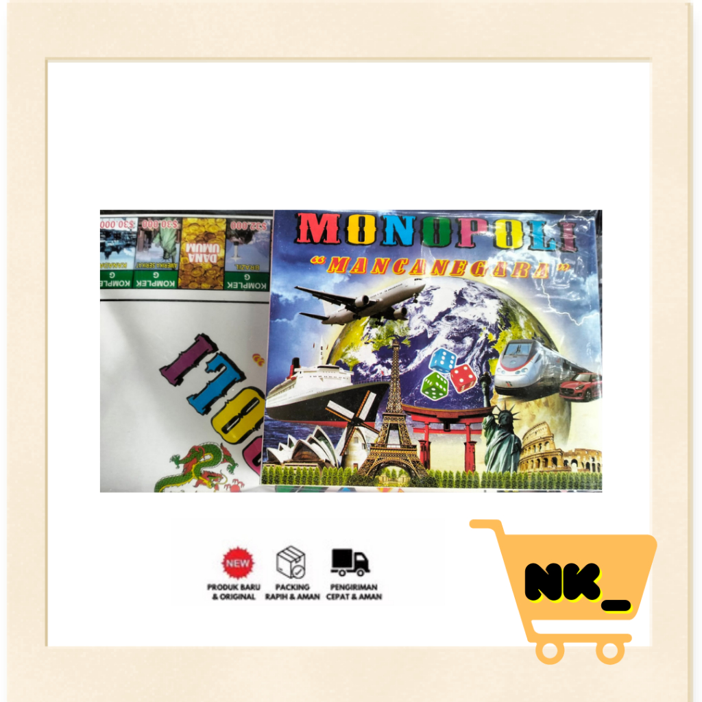 Jual Permainan Monopoli Bisa Main 6 Orang | Shopee Indonesia
