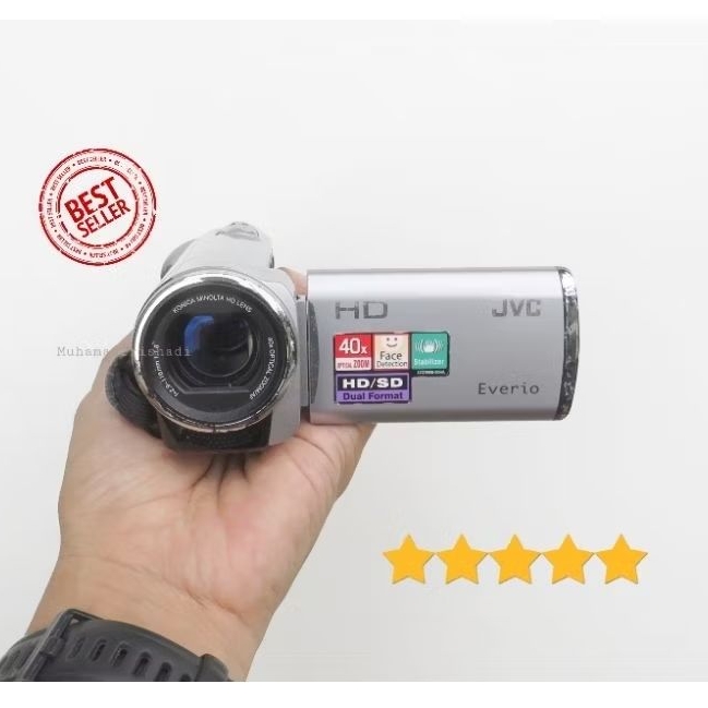 Jual Handycam JVC GZ HM 30SAG 30 SAG HM30 SAG FullHD Video HDMI 40x OpticalZoom Silver Murah ...