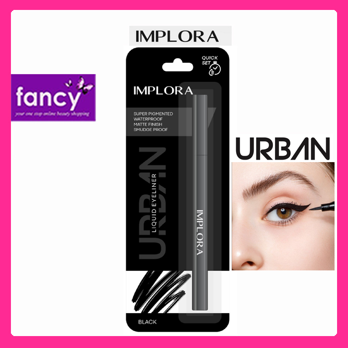 Jual Implora URBAN Liquid Eyeliner | New Quick Set Kemasan Card ...
