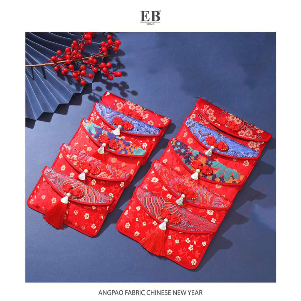 Jual Amplop Angpau Imlek CNY / Angpao Fabric Chinese New Year EB Home ...