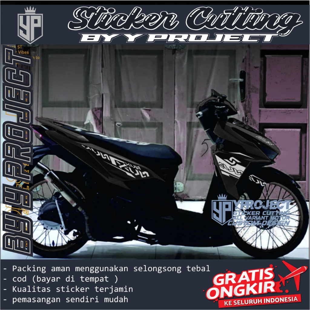 Jual VARIO CUTTING STICKER STRIPING VARIO LED OLD 125-150 STRIPING ...