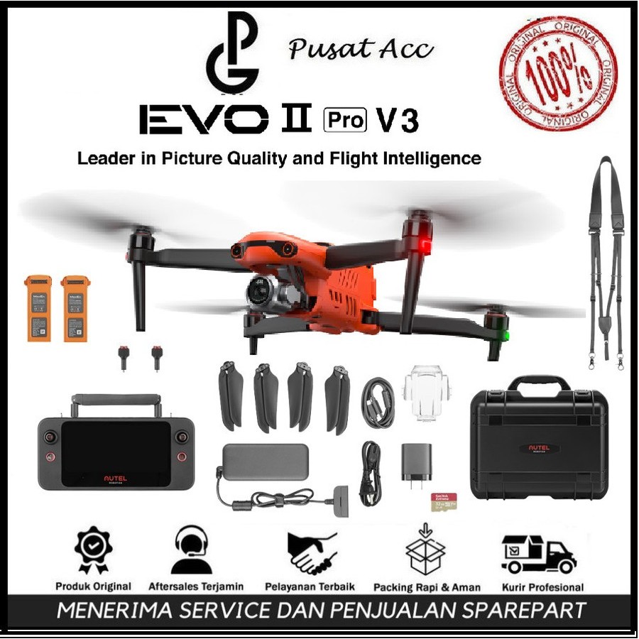 Jual AUTEL EVO II PRO V3 Rugged Bundle - AUTEL ROBOTICS EVO II PRO V3 ...