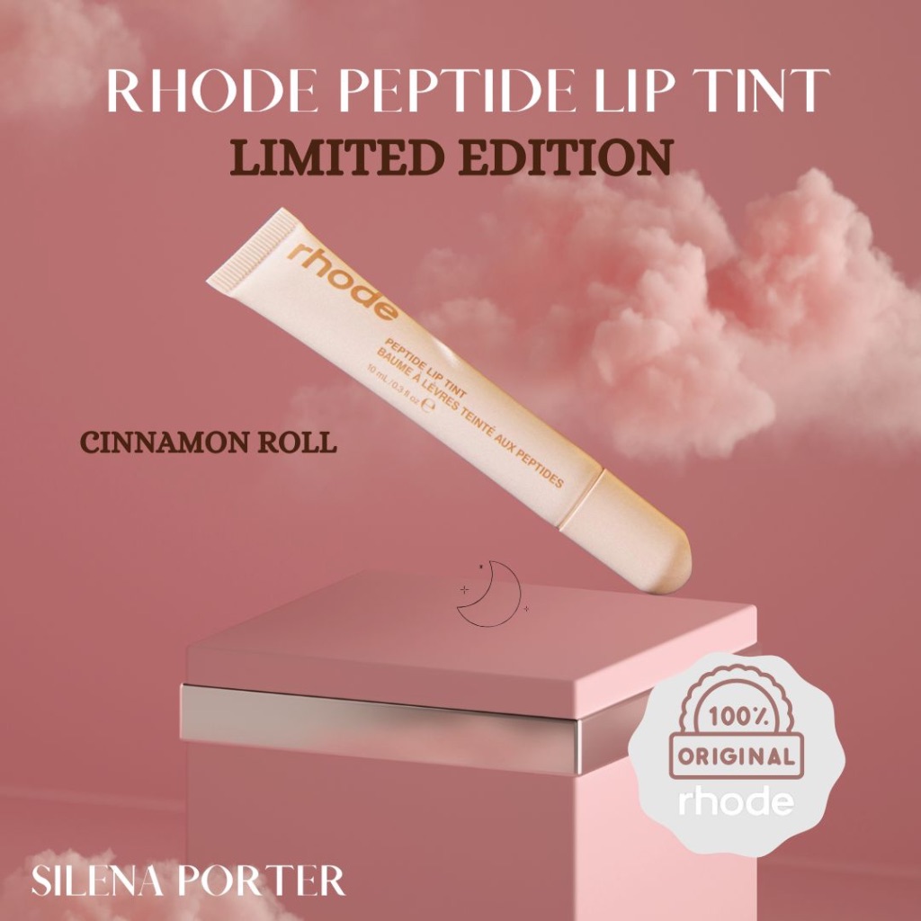 Jual Ready Stock Rhode Peptide Lip Tint Cinnamon Roll Limited Edition ...