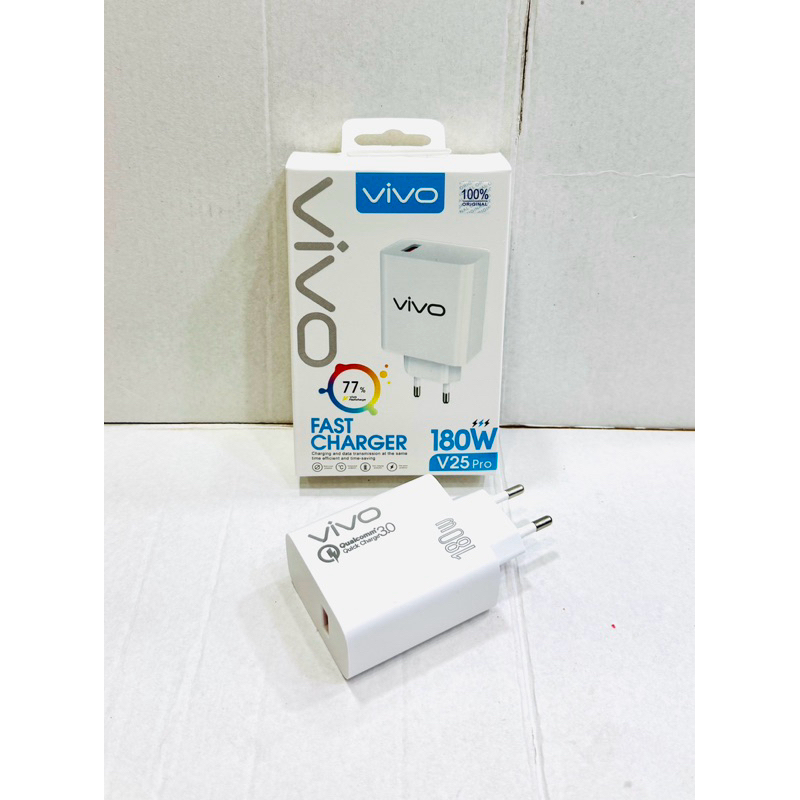 Jual Travel Power Adapter VIVO V29 / V25 PRO 180W / 120W X80 / V23 5G ...