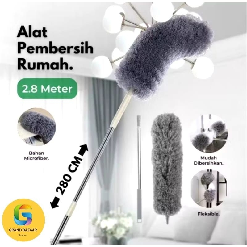 Jual Kemoceng Fleksibel Bisa Ditarik Dan Bisa Di Tekuk Tinggi 280 cm ...